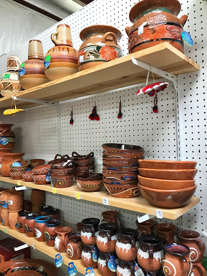 Pottery paradise where handcrafted earthenware tells stories of artisan hands and promises to bring rustic charm to any kitchen.