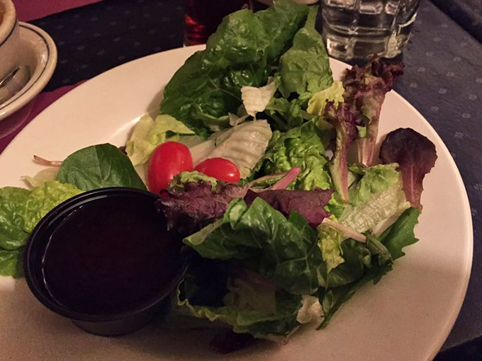 A garden-fresh salad that doesn't apologize for being healthy&mdash;crisp greens playing the perfect opening act before the meaty main event.