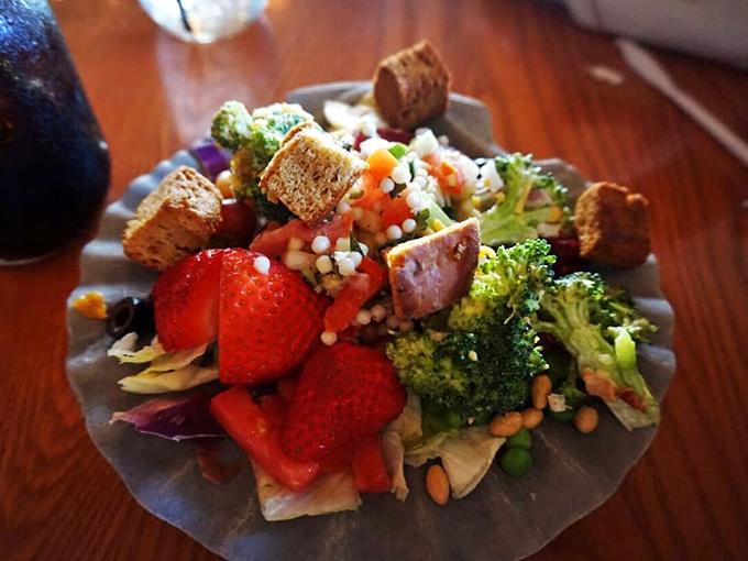 A vibrant salad that proves healthy eating can be both beautiful and absolutely delicious.