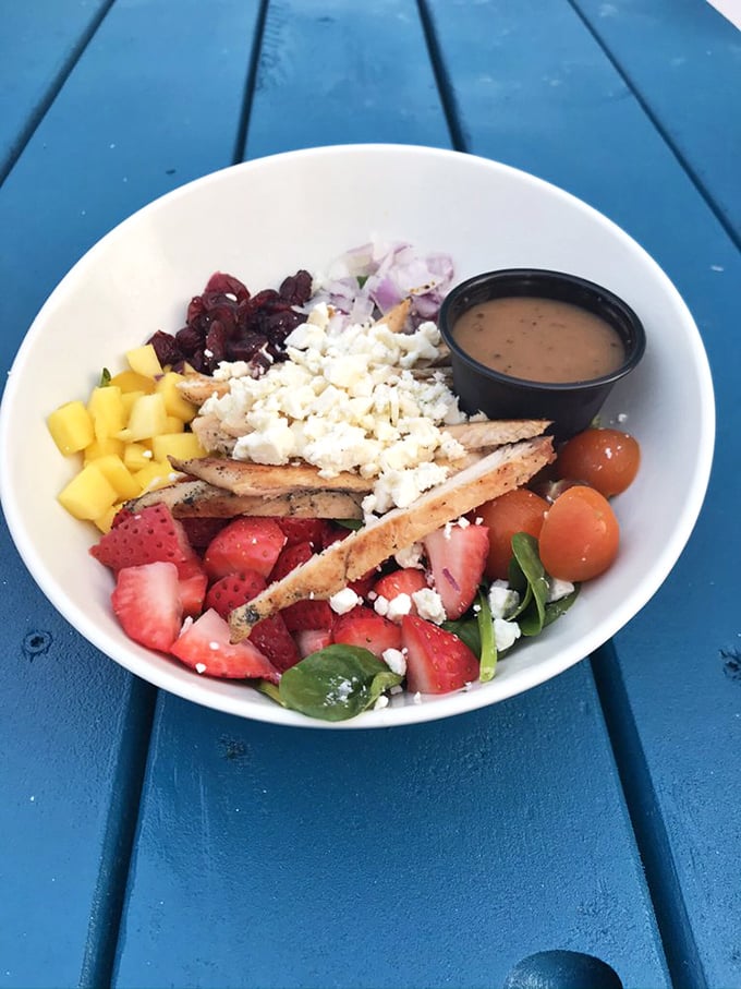 A salad that finally answers the question: "Can healthy food be exciting?" Spoiler alert: with these fresh ingredients, absolutely yes.