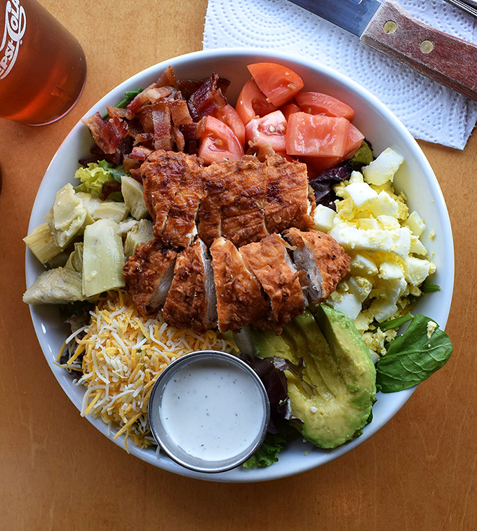 The salad that carnivores actually want to eat. When your greens come topped with smoked meat, vegetables suddenly become exciting.