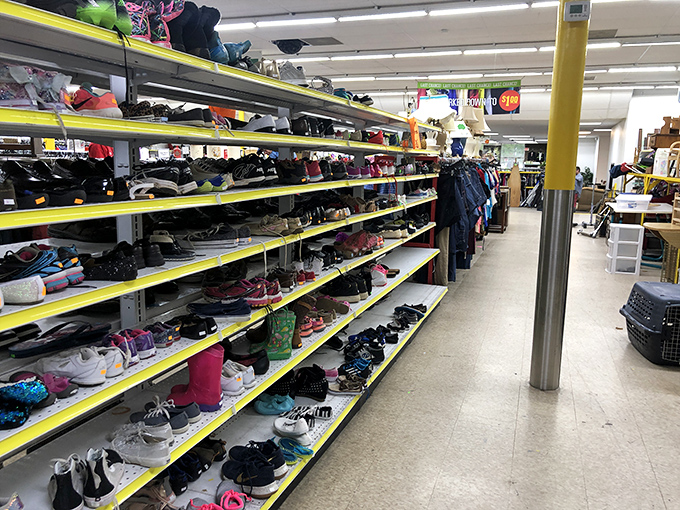 Shoe heaven stretches before you&mdash;each pair with miles left to travel. Those barely-worn sneakers are just waiting for their next adventure.