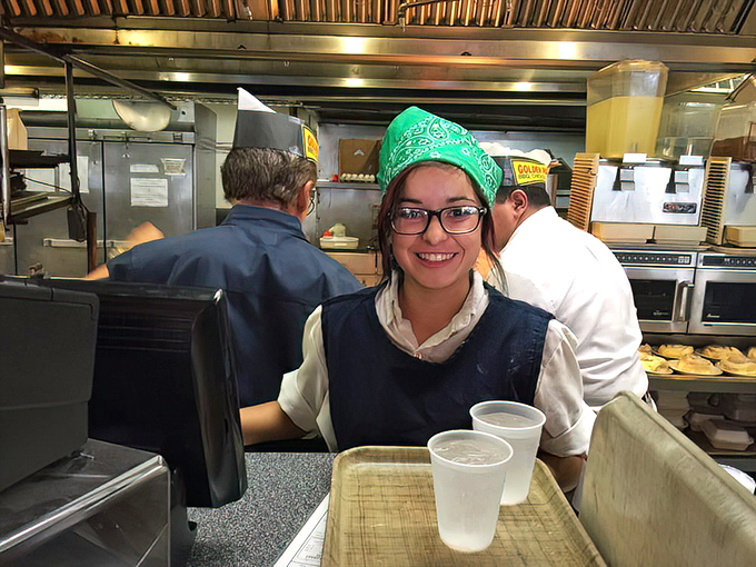 The unsung heroes of Frontier wear aprons instead of capes, serving up smiles alongside some of the best comfort food in the Southwest.
