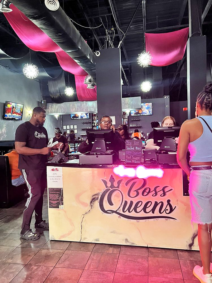 The front counter&mdash;where orders are placed, expectations are set, and the magic begins its journey to your table.