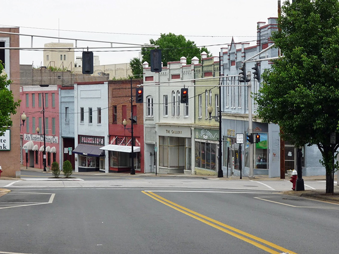 Pastel-colored storefronts create a rainbow of retail opportunities in Danville's historic district, where shopping local isn't a trend&mdash;it's tradition.
