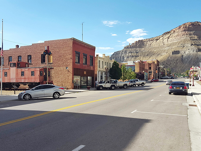 Helper's Main Street offers that increasingly rare commodity in America &ndash; a place where buildings have history and streets have character.
