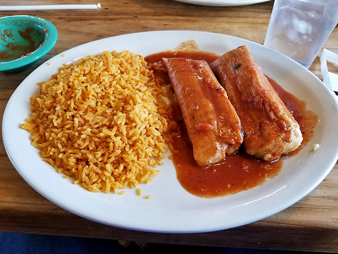 Tamales aren't just food&mdash;they're time capsules of tradition. These corn husk-wrapped treasures sit beside rice that's never an afterthought.