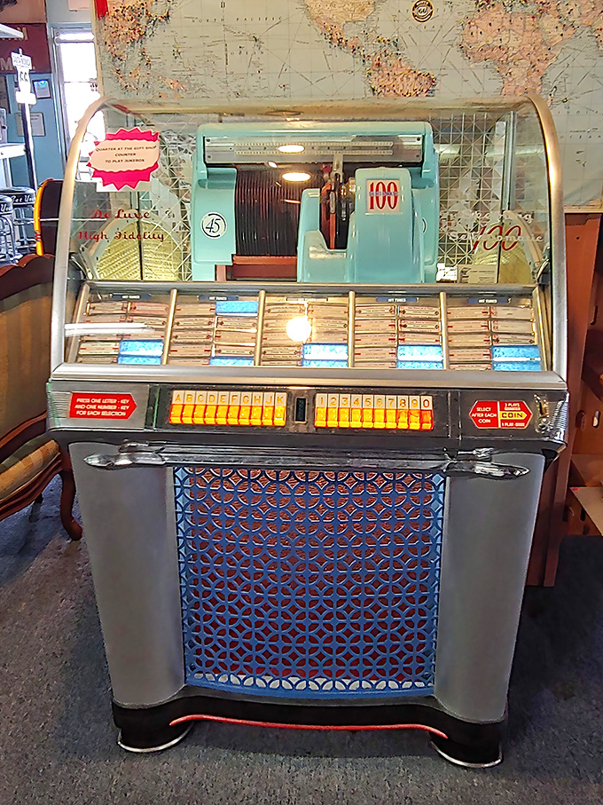 The jukebox&mdash;where quarters turned into memories. This vintage music machine once soundtracked first dates, last dances, and everything in between.
