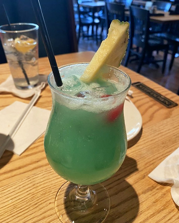This Blue Hawaiian isn't just a drink &ndash; it's a vacation in a glass that brings the tropical vibes even when you're miles from the ocean.
