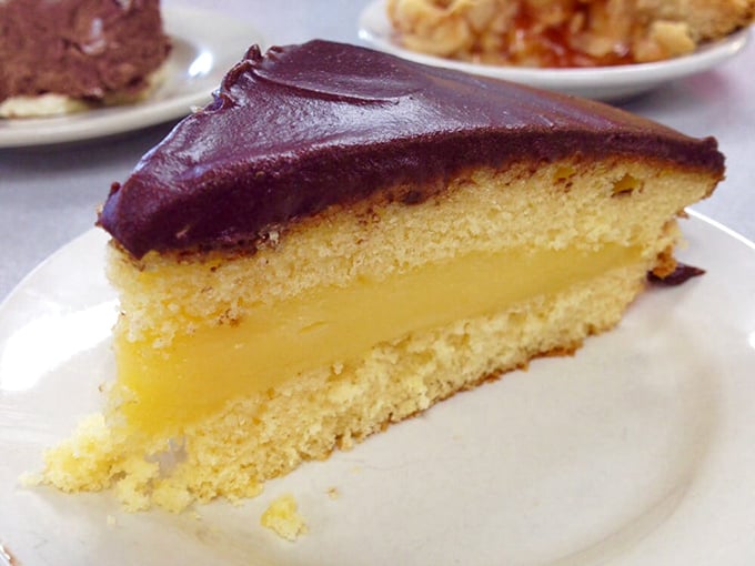 Boston cream pie that makes you understand why our grandparents didn't need seventeen flavor options to feel completely satisfied with dessert.