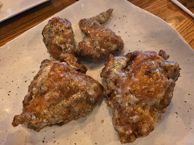 Broasted chicken that's achieved that mythical balance of crackling skin and juicy meat. Colonel Sanders would bow in respect if he saw this poultry perfection.