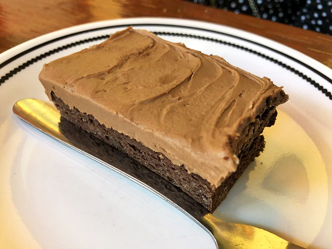 This isn't just chocolate on chocolate &ndash; it's a brownie so rich it should come with its own investment portfolio and financial advisor.