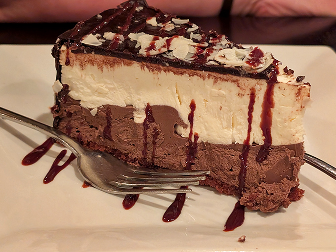 This chocolate and vanilla layer cake isn't just dessert&mdash;it's what happens when chocolate and vanilla stop fighting and make beautiful, delicious peace.