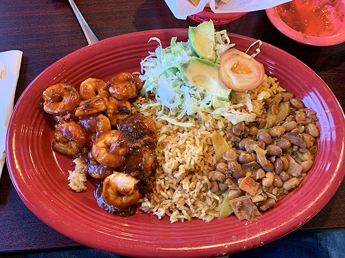 Camarones a la Diabla proves that "devilishly spicy" can be heavenly too. These shrimp swim in a sauce that doesn't just bring heat&mdash;it brings character.