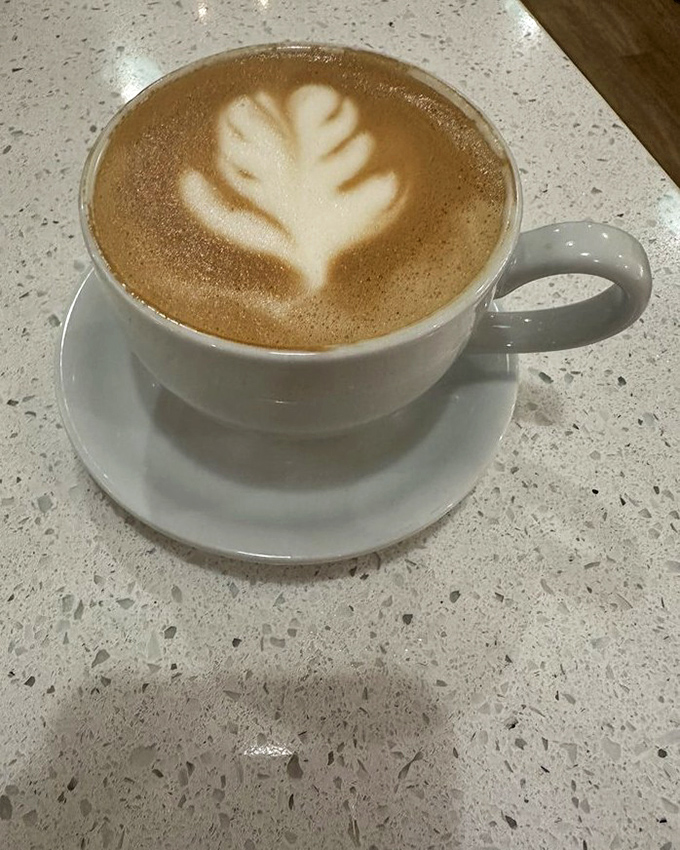 A cappuccino with latte art so pretty you almost don't want to drink it&mdash;almost, until the aroma reminds you that beauty is fleeting but caffeine is essential.