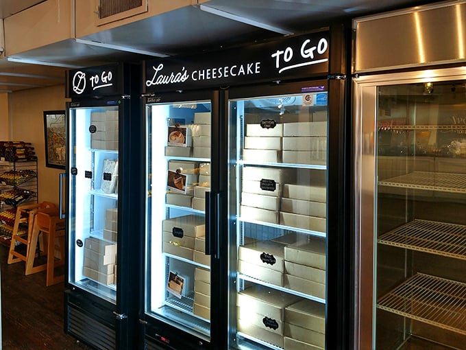 These refrigerated cases aren't just chillers&mdash;they're treasure chests of take-home joy. Because sometimes one slice of heaven isn't enough.