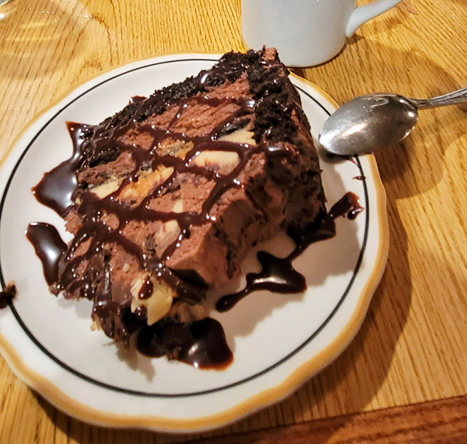 A chocolate dessert that doesn't need fireworks or fancy names&mdash;just the promise of rich, sweet satisfaction after a meal well enjoyed.