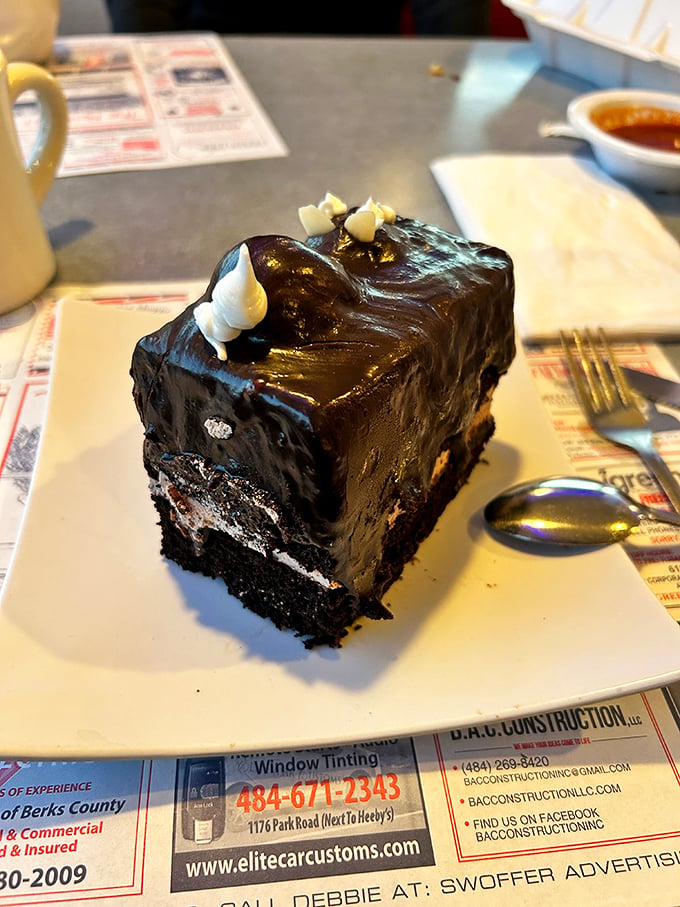 Chocolate cake that doesn't just satisfy your sweet tooth&mdash;it throws a party for it. The kind of dessert that demands a moment of respectful silence.