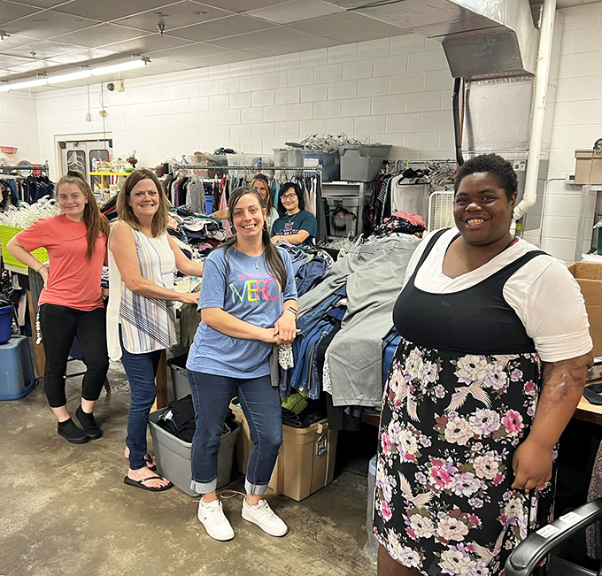 Behind every great thrift store are volunteers with big hearts and keen eyes for organization. These sorting superheroes make the magic happen!
