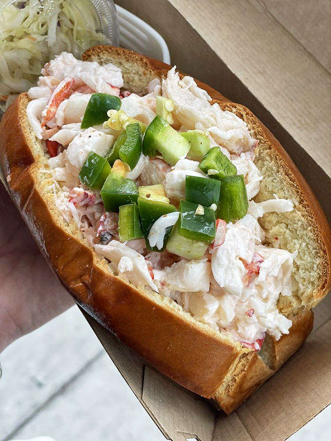 The Diablo Roll dares you to dive in. Chunks of lobster meat play hide-and-seek with jalape&ntilde;os in this spicy masterpiece of land-meets-sea.