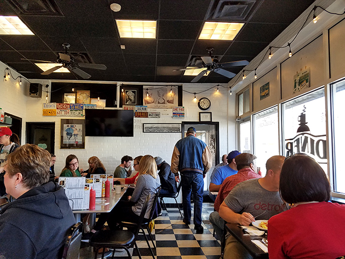 The breakfast crowd&mdash;a cross-section of Kansas City itself. Morning conversations and coffee refills creating the perfect soundtrack to start the day.
