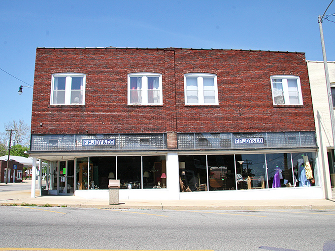 This brick building has witnessed decades of Greenville history, standing sturdy through fashion trends, economic shifts, and countless "going out of business" sales.