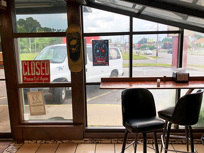 Even the "Closed" sign brings a twinge of disappointment, knowing you'll have to wait to experience burger nirvana again.