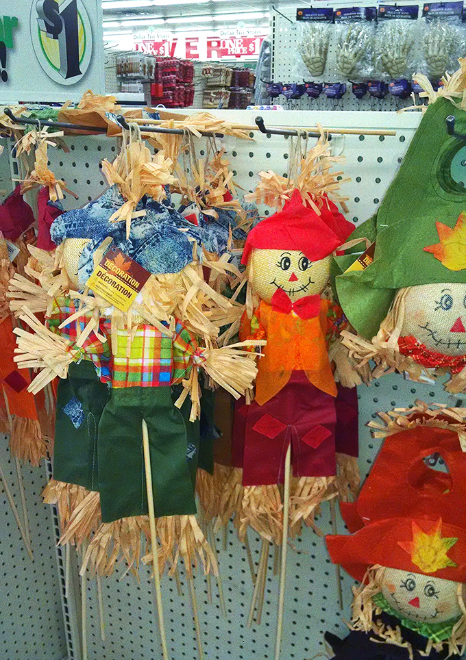 Scarecrow sentinels standing guard over autumn dreams. These festive fellows bring harvest charm without requiring an actual harvest budget.