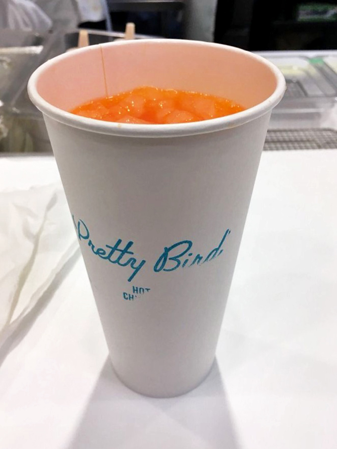 Even the drinks get the Pretty Bird treatment&mdash;a refreshing counterpoint to the spice journey you've embarked upon.