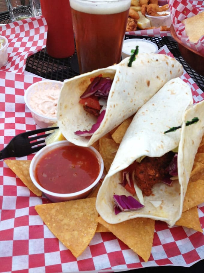 Fish tacos that bring Baja to the Pacific Northwest. Fresh cabbage, chipotle sauce, and that same incredible fish&mdash;just in a different delicious format.