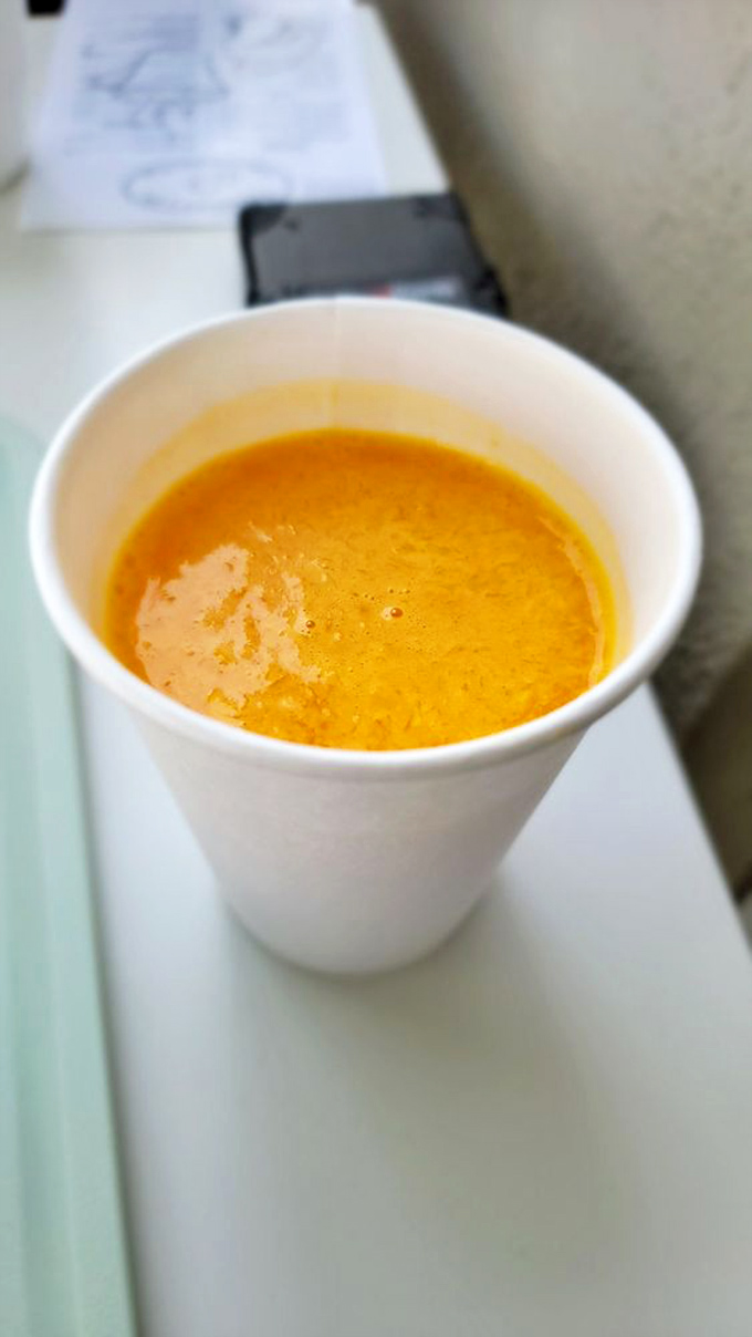 Liquid sunshine in a cup&mdash;this fresh-squeezed orange juice is Florida's finest contribution to breakfast beverages.