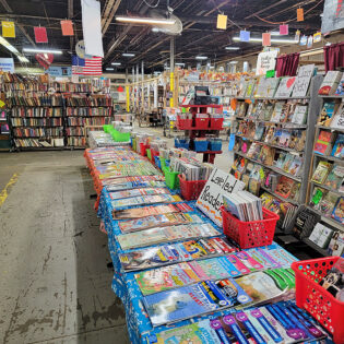 The Enormous Book Warehouse In Ohio Where You Can Fill A Whole Cart For $50