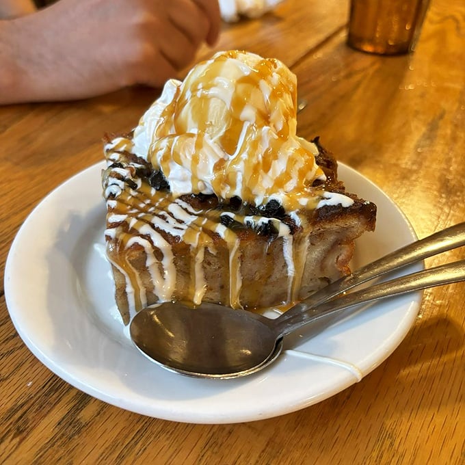 This bread pudding doesn't just end the meal&mdash;it's the grand finale that has you planning your return visit before the last bite.