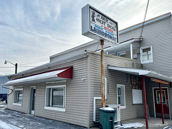 Even the laundromat has character in Bellefonte&mdash;a reminder that in small towns, every business tells part of the community's ongoing story.