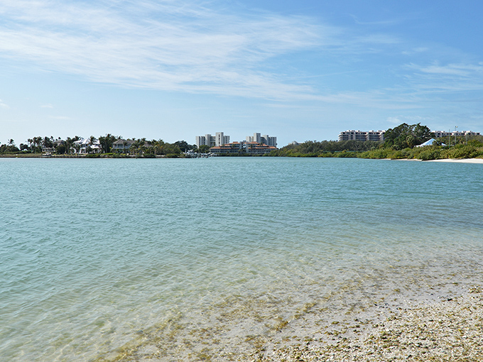 Where the bay meets the Gulf. New Pass creates a mesmerizing gradient of blues that no Instagram filter could possibly improve upon.