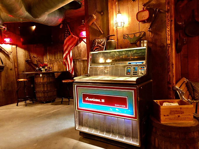 That vintage jukebox isn't just for show&mdash;it's a time machine. In a place where steaks are cooked the old-fashioned way, the soundtrack should match the experience.