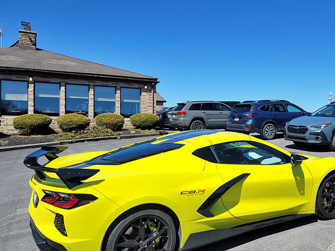 Even fancy sports cars stop for legendary mashed potatoes&mdash;proving comfort food crosses all socioeconomic boundaries.
