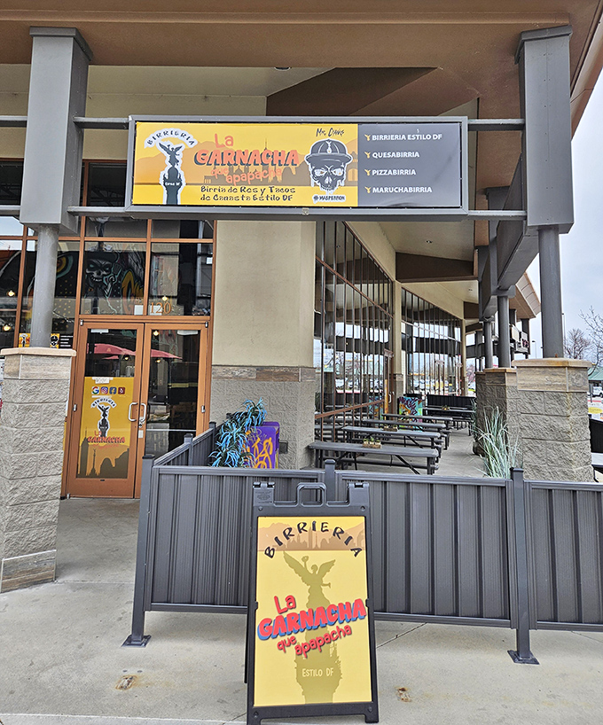 First impressions matter, and this entrance says, "Prepare your taste buds for a journey." That outdoor seating is calling my name on Boise's sunny days.