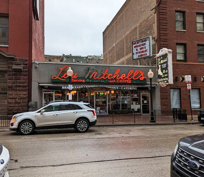 From the street, it looks unassuming, but legends rarely need to shout. This modest storefront houses more culinary history than most food museums. 