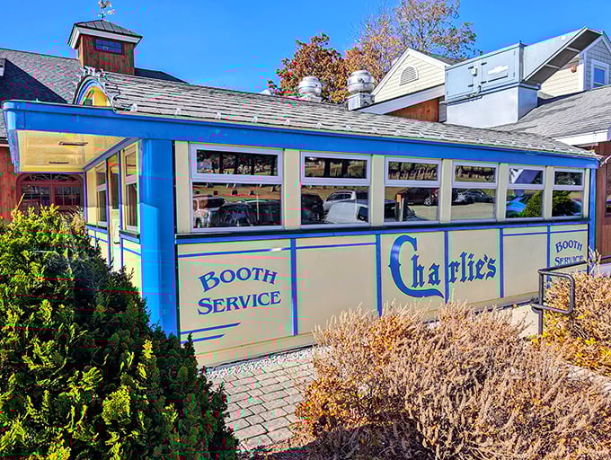 "Booth Service" promises exactly what you want from a classic American diner&mdash;a comfortable seat and food that makes you forget about your diet.