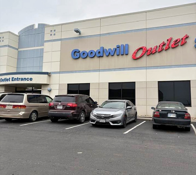The parking lot fills with hopeful hunters, each car representing someone's quest to fill their cart without emptying their wallet.