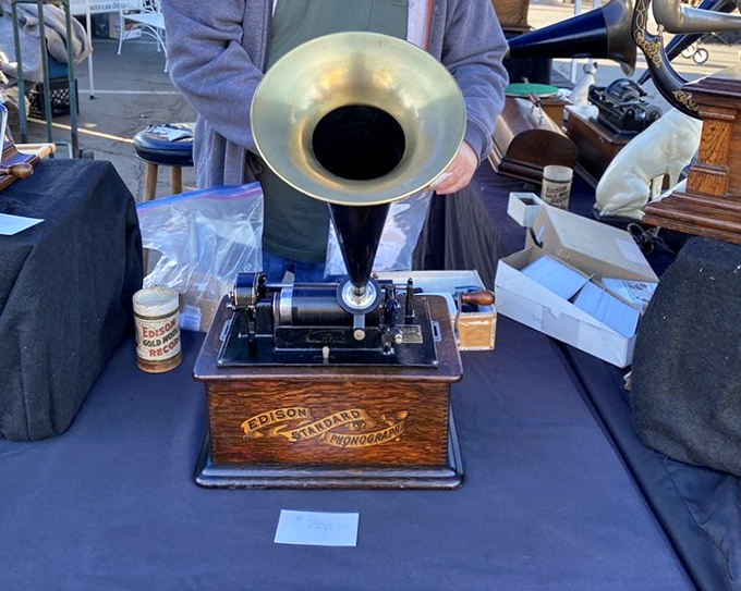 Not just a phonograph&mdash;a time machine that plays the soundtrack of another era. Edison would be amazed it's still turning heads in 2023.