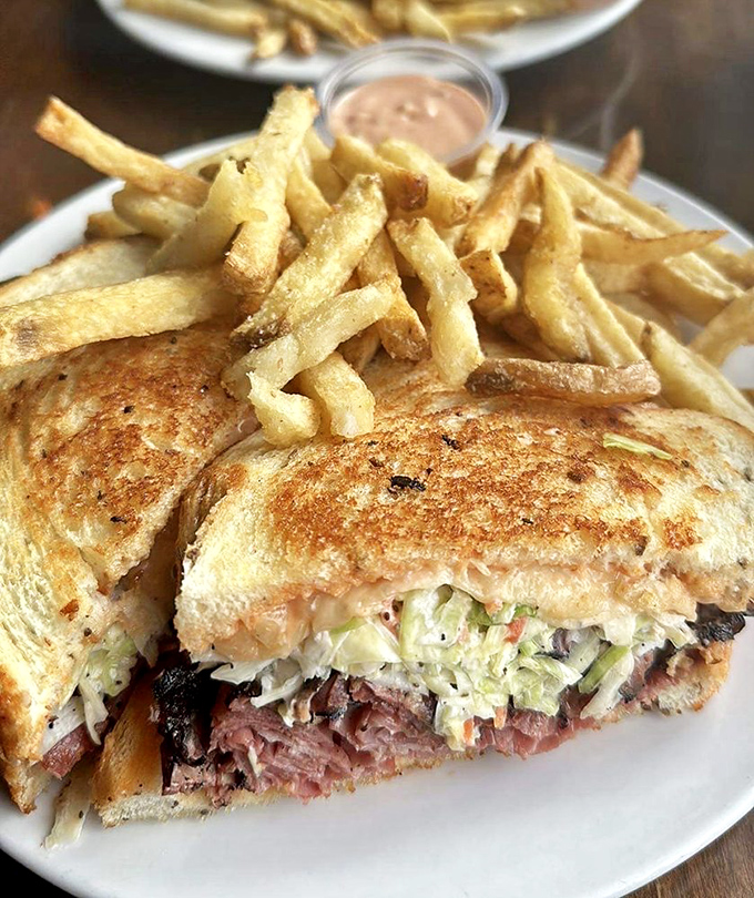 The Rachel Combo brings together pastrami, coleslaw, and Russian dressing in a sandwich romance so perfect it deserves its own romantic comedy.