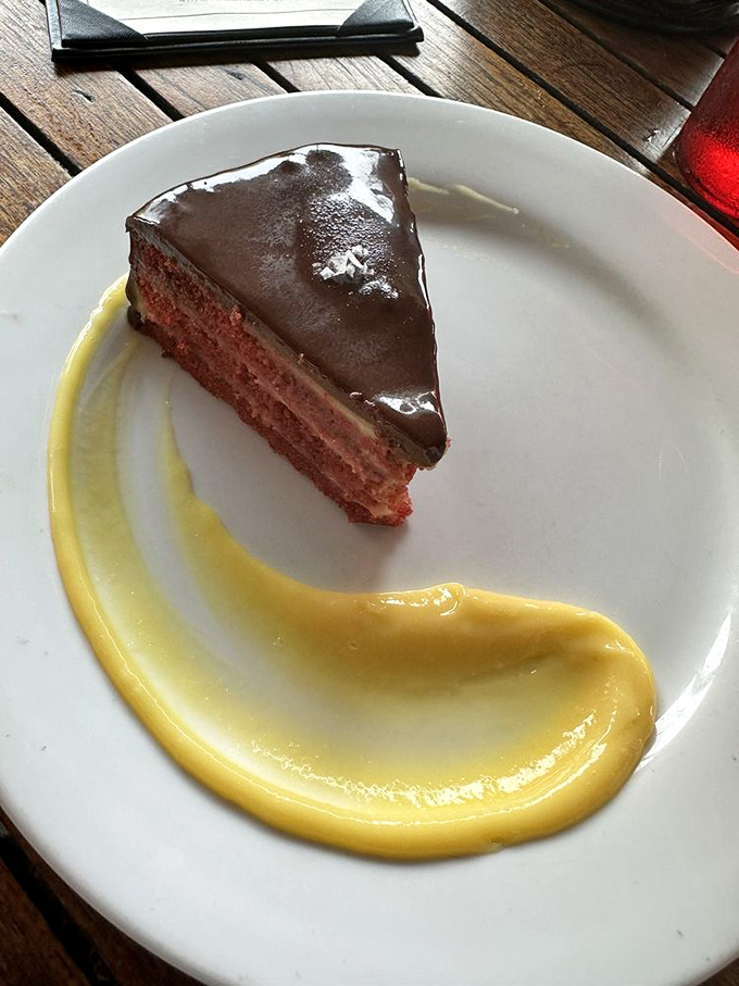 Red velvet meets Boston cream in a dessert marriage so perfect it deserves its own reality show &ndash; "Cake Boss Meets Culinary Genius."