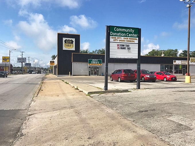From the outside, it might look unassuming, but this community donation center transforms discarded items into affordable treasures for Kansas City families.