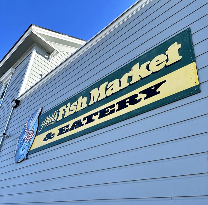 The iconic sign serves as a beacon for seafood lovers&mdash;like a lighthouse guiding hungry sailors toward the promised land of perfect cioppino.