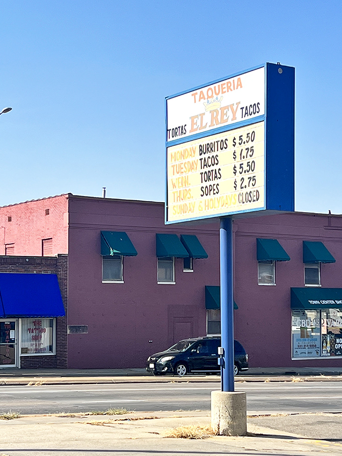 The roadside sign announces daily specials like a town crier of deliciousness&mdash;a beacon for hungry travelers and locals alike.