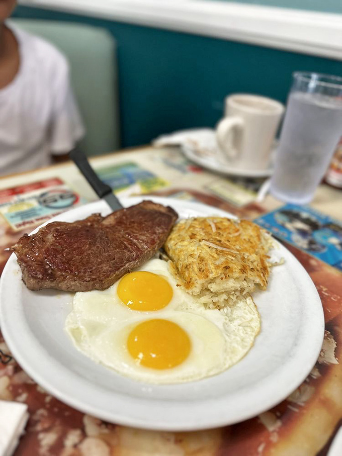 The classic steak and eggs &ndash; when you need protein with purpose and sunny-side up optimism to tackle whatever the day throws your way.