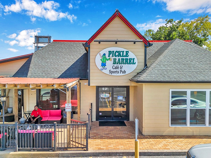 Small-town charm with big-time flavor potential. The Pickle Barrel isn't just a restaurant—it's Milledgeville's living room with better food.
