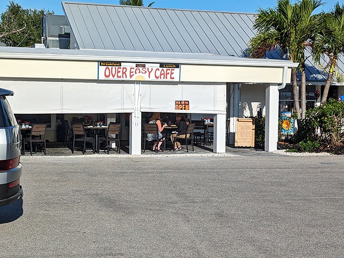 Morning pilgrims make their way to this humble storefront, drawn by the siren song of perfectly cooked eggs and island hospitality.